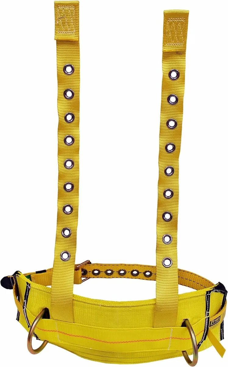 Fall Protection Derrick Belt Work Positioning Ring Tounge Buckle Belt