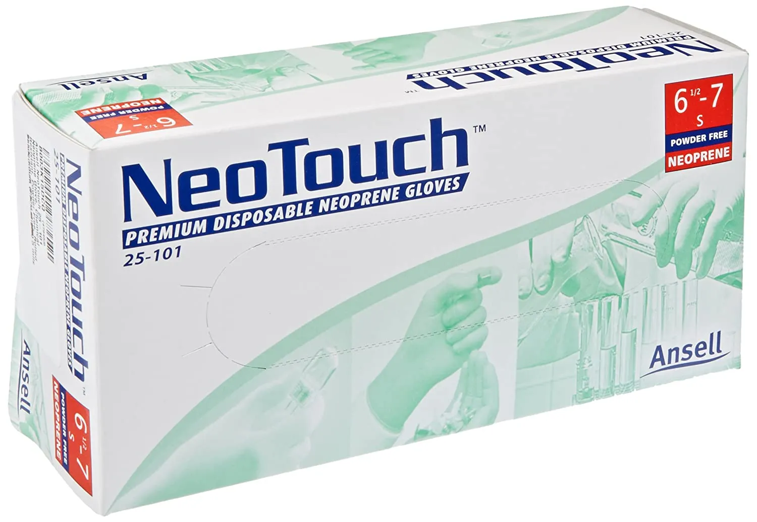 Ansell MICROFLEX® Latex Exceptional Grip Disposable Gloves 25-101