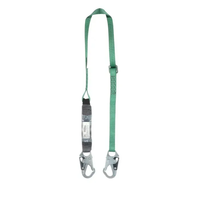 MSA V-Series Standard Single-Leg Adjustable Energy Absorbing Lanyard,