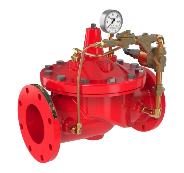 CLA-VAL Fire Protection Pressure Reducing Valve, 6", Class 300- 300 P