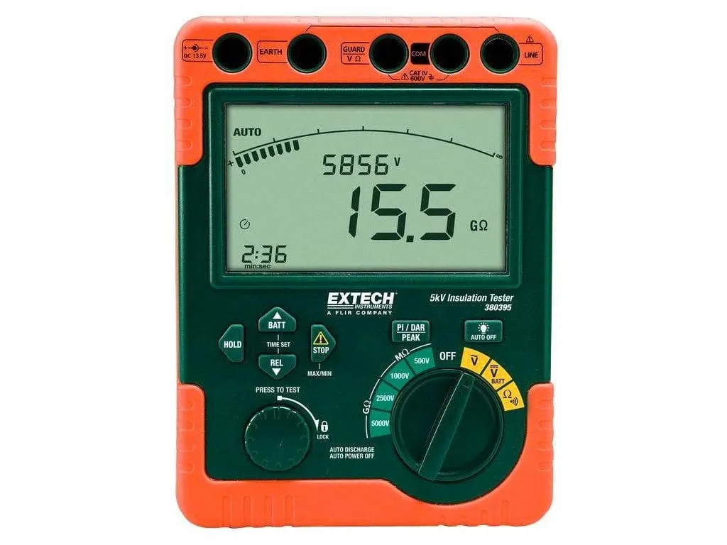 EXTECH High Voltage Digital Insulation Tester (110V) - 380395