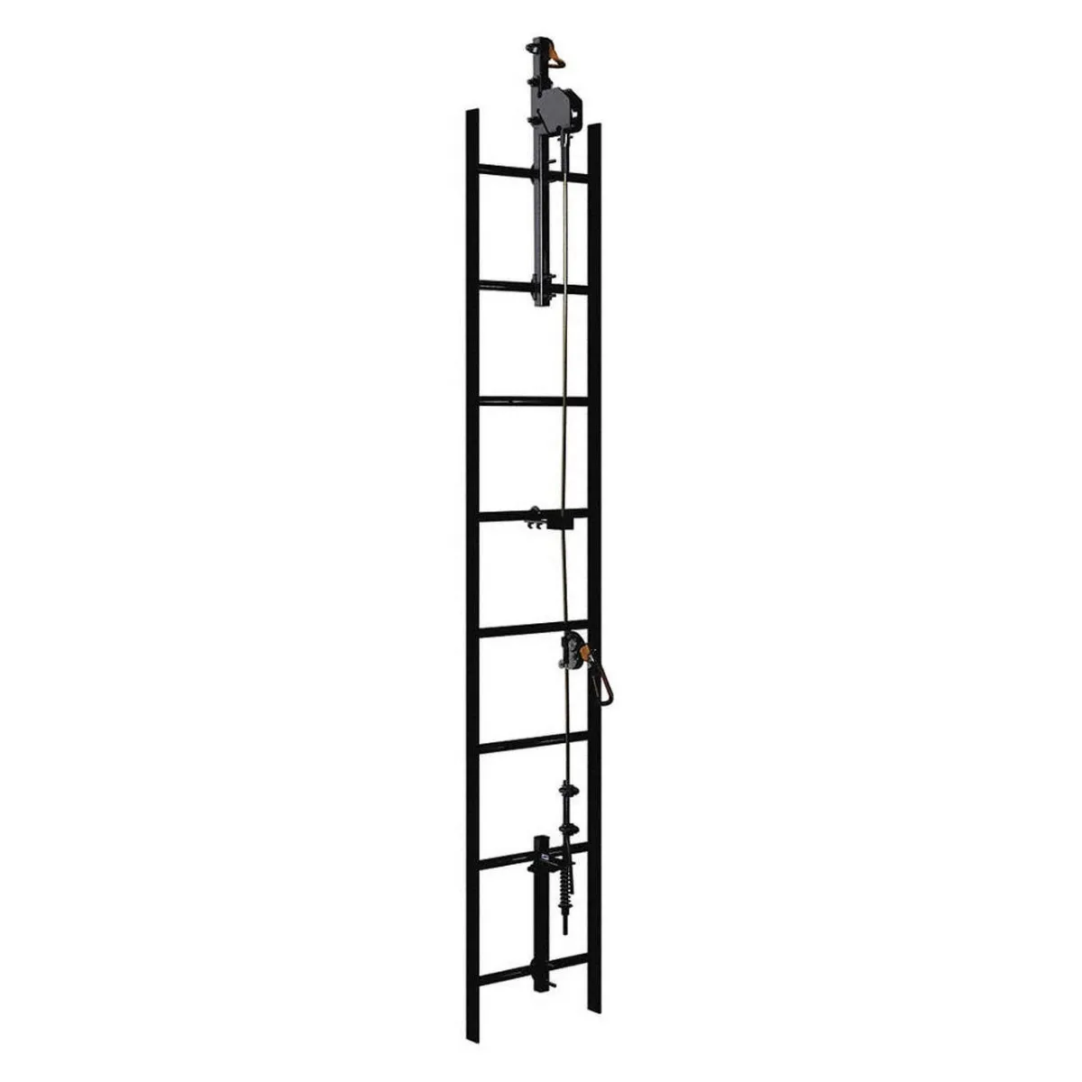 3M DBI-SALA Lad-Saf Cable Vertical Safety System, Galvanized-Steel Lad