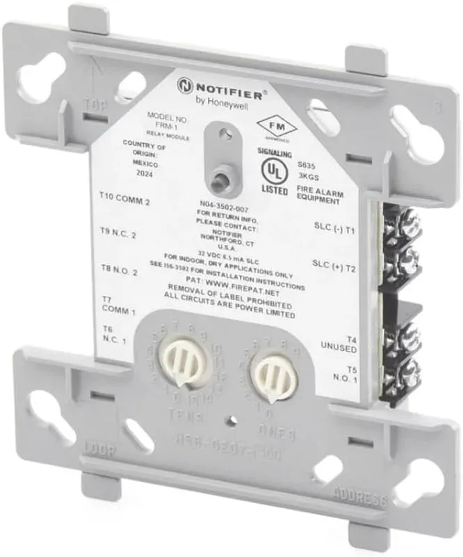 Honeywell Notifier FRM-1 Relay Module for Fire Alarms
