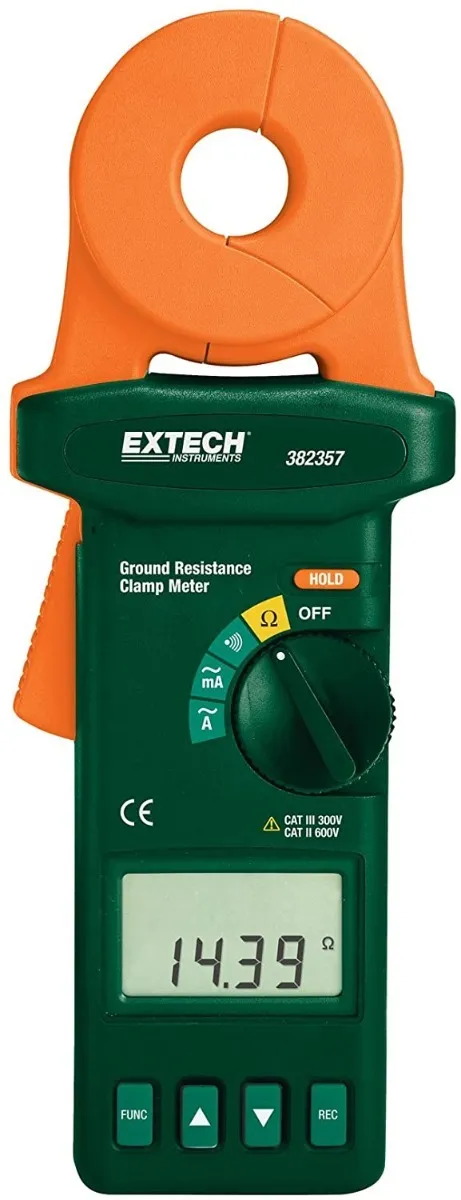 EXTECH Clamp-on Ground Resistance Tester - 382357