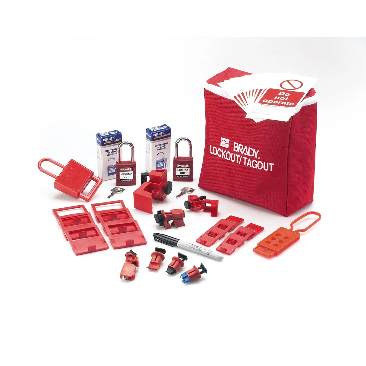BRADY 65321 Oversized Clamp-On Breaker Lockout