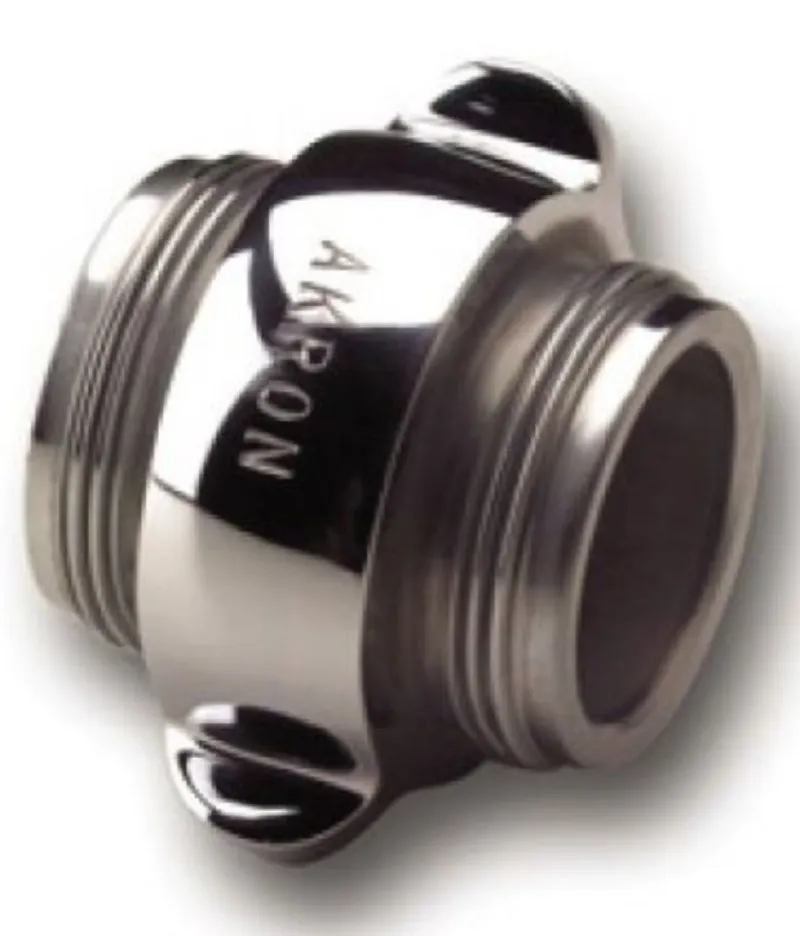 AKRON 2.5" DOUBLE MALE ADAPTER - 336-2.5