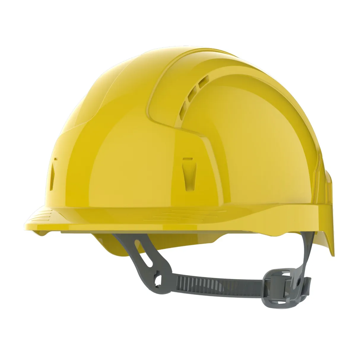 JSP EVOLite® Safety Helmet - Slip Ratchet - Vented - Yellow - AJB160-0