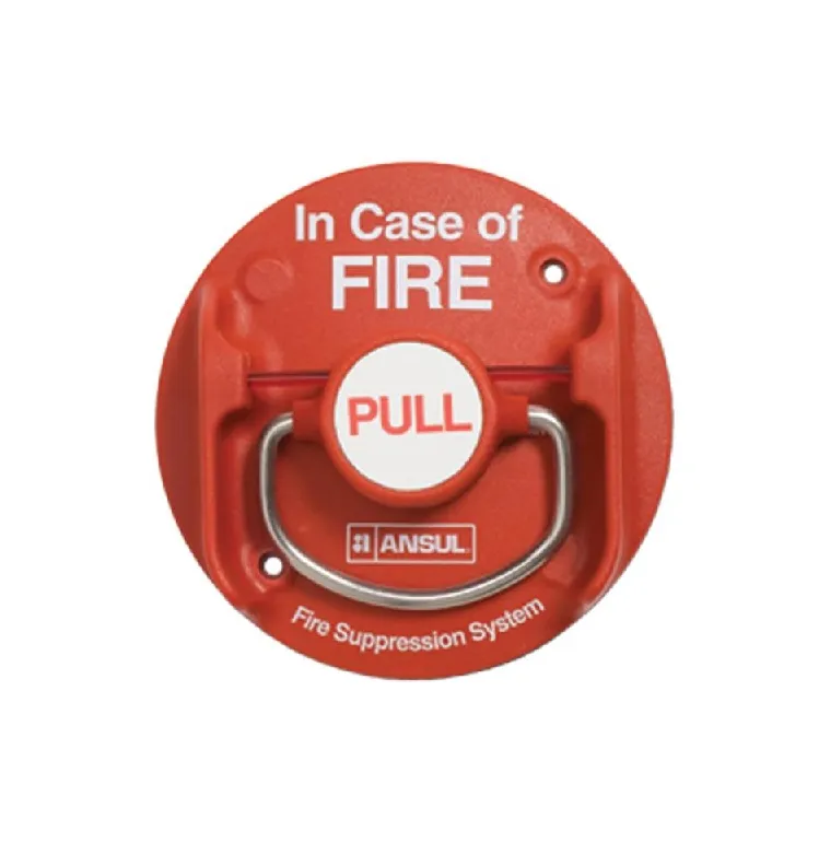 Remote Pull Station, Red (without wire rope) - Model: 434618