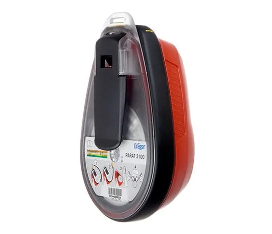 Drager PARAT 3100 Half Mask Escape Device Equipped With a Multi-Gas AB