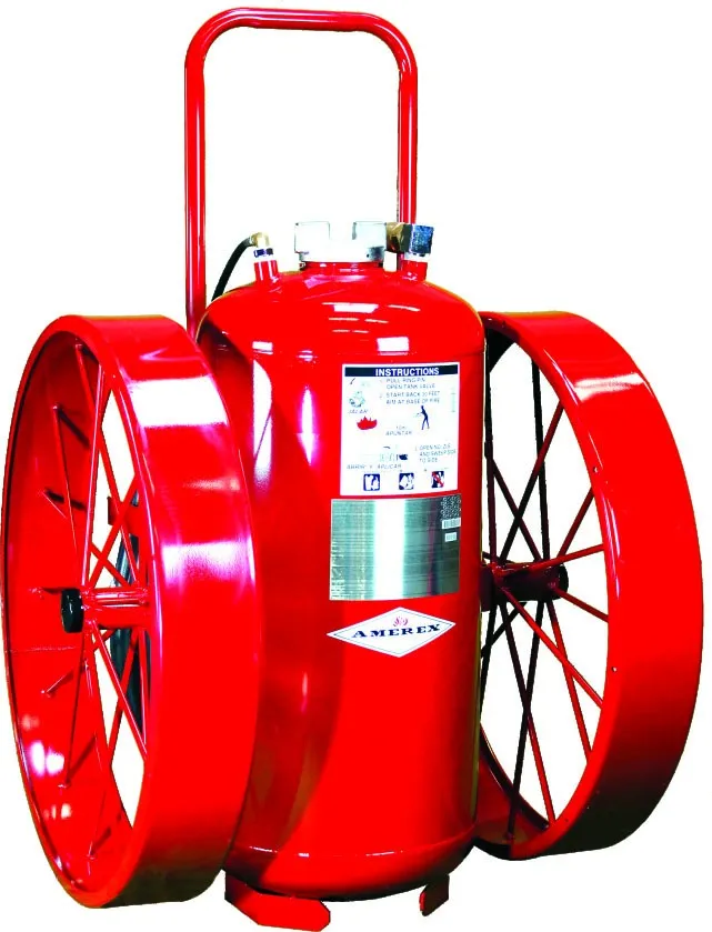 AMEREX 33 Gallon, Direct Pressure Premix FFFP Foam, Wheeled Model 630
