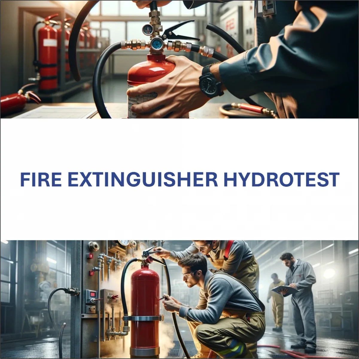 Fire Extinguishers Hydrotest Service