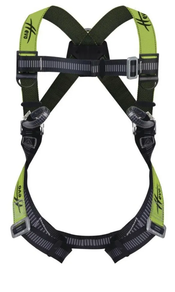 DELTAPLUS Fall Arrester HEVO Comfort Harness, 2 Anchorage Points - H20