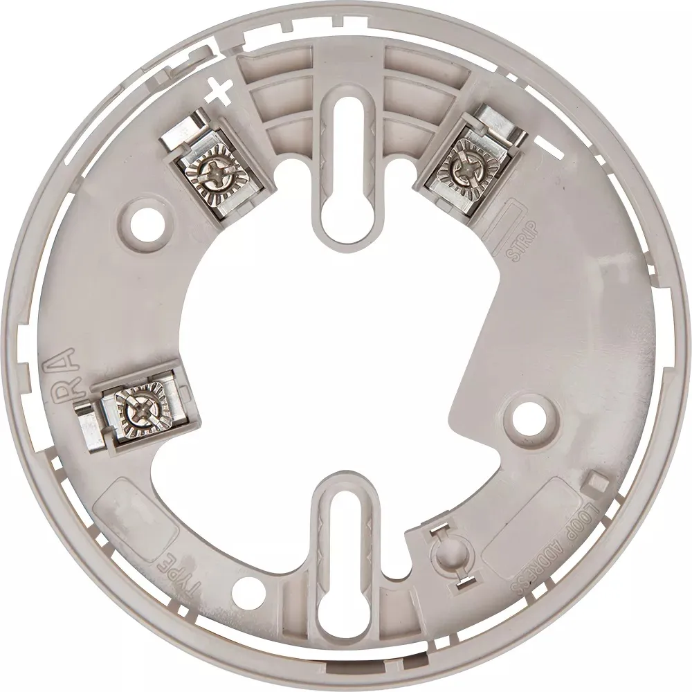 Notifier 4” Standard European Flangeless Mounting Base, Ivory color, U