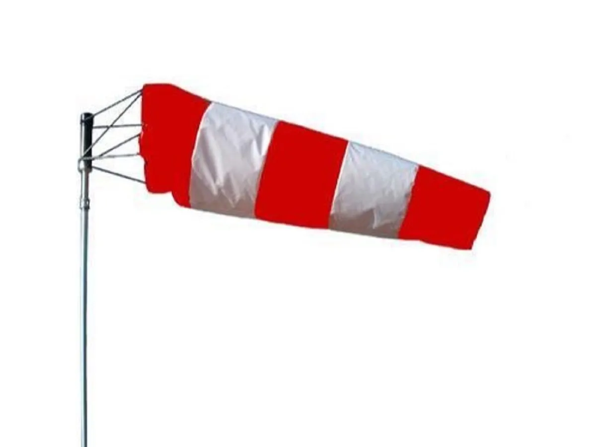 High-Visibility Windsock with Stand | PWS13+1422-Frame