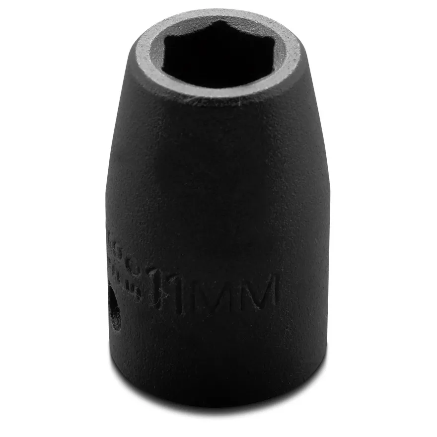 PROTO 1/2" Drive Impact Socket 11 mm, 6 Point - J7411M