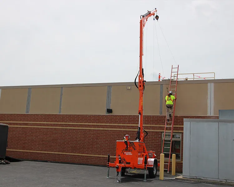 Malta Dynamics X1240 Mobile Grabber Fall Protection System