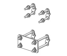 MSA Top Anchor Extension Fixing Kit - SKU 30188-00