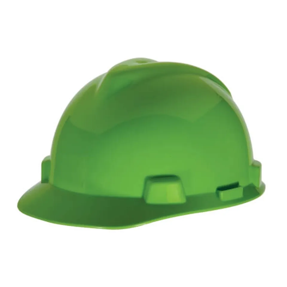 Hard Hat Shell Only Green Color Half Brim V-gard Cap Ansi Z89.1-2014