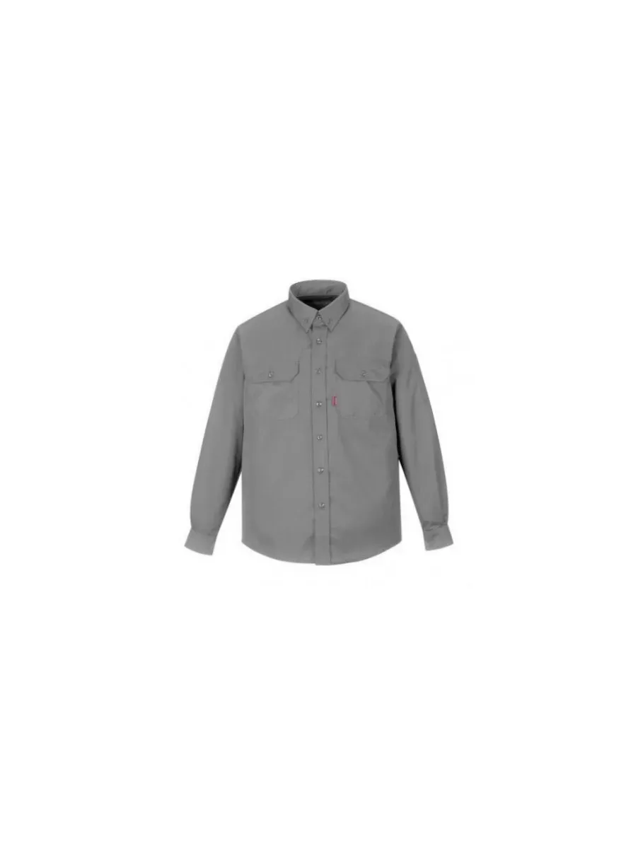 Nomex Flame Resistance UL-Gray Shirt NFPA 2113 | NC359GR4500N