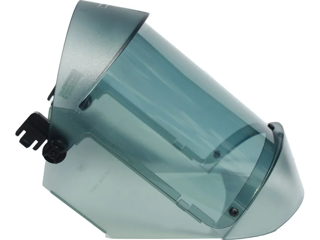 Oberon 12 Cal TCG™ Arc Flash Visor Face Shield and Hard Cap, True Gray