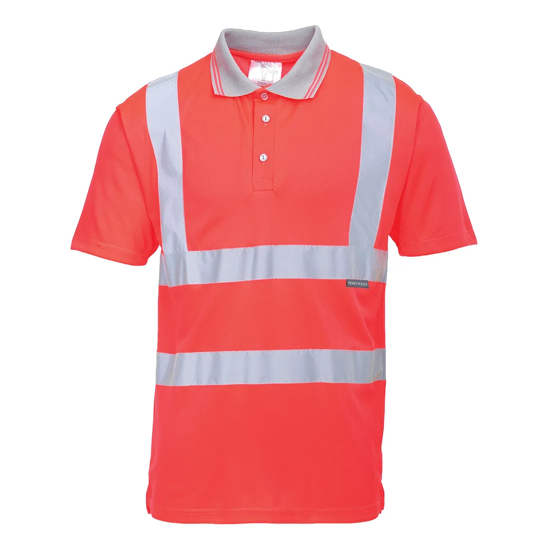 Portwest Hi-Vis Polo Shirt | Breathable & Durable Workwear | EN ISO 20