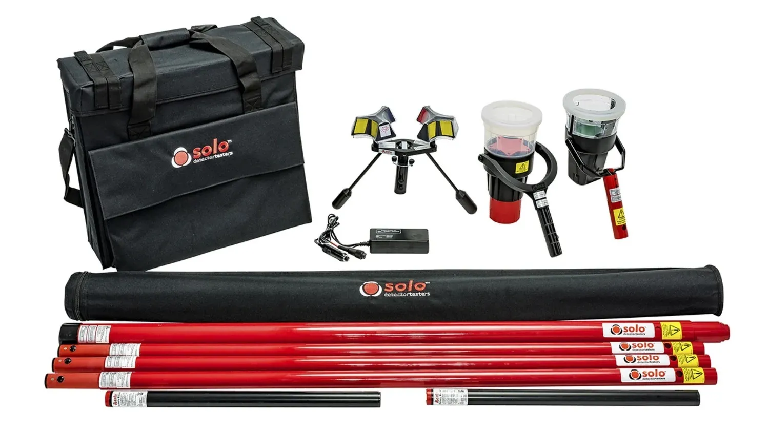 SOLO822 Smoke & Cordless Heat Detector Test Kit