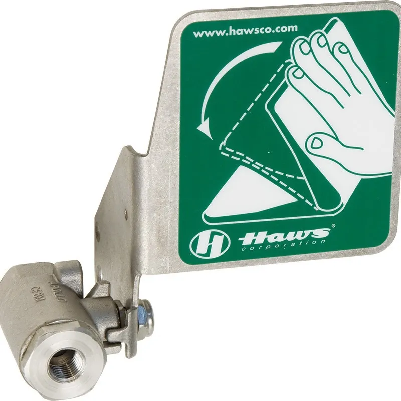 HAWS Ball Valve With Flag stainless steel push flag that operates a st
