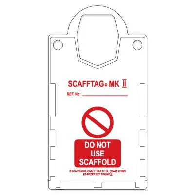 Scafftag® Scaffold Pass Inspection MK2 Inserts