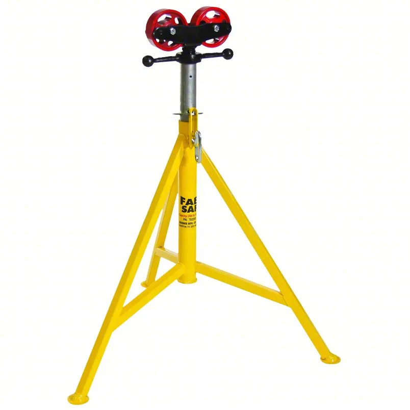 SUMNER Roller Head Pipe Stand, 2,500 lb, 19F638 - 780400