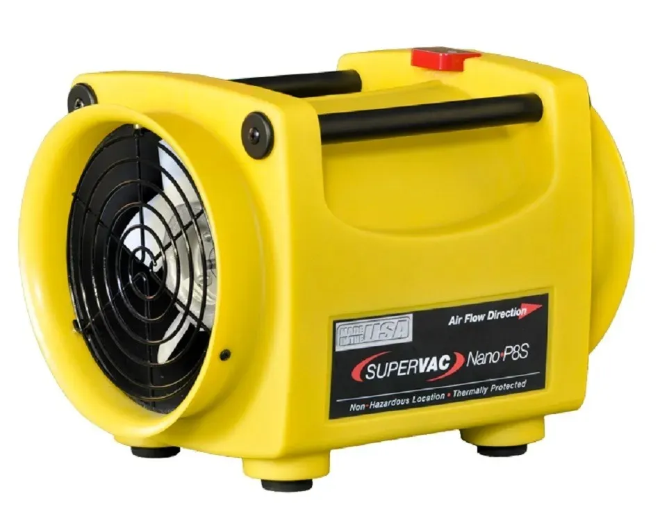 Super Vac Axil Blower 1/3 HP Electric Fan 8” - P8S-220V