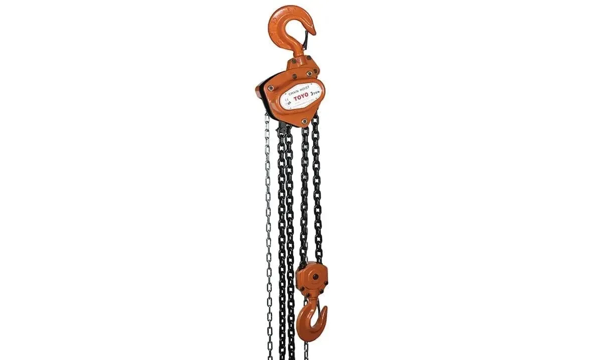 TOYO Manual Chain Block 10 Ton 6 Meter | TCB-100X6