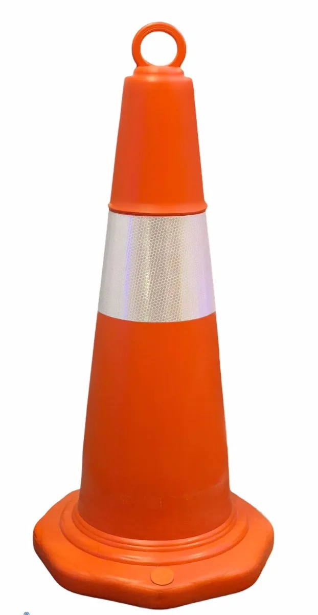 Traffic Cone with Reflective Sleeve - TRC