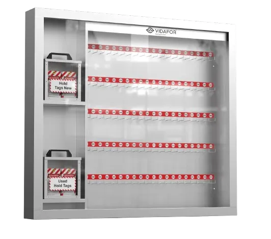 Vidafor Customized LOTO Cabinets and Boards