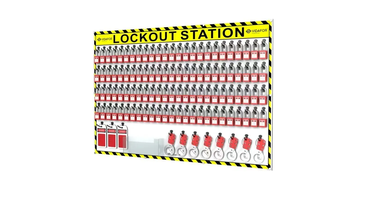 Vidafor LOTOBRD-100 Shadow Board, 100 Hooks - Hard PPC Plastic