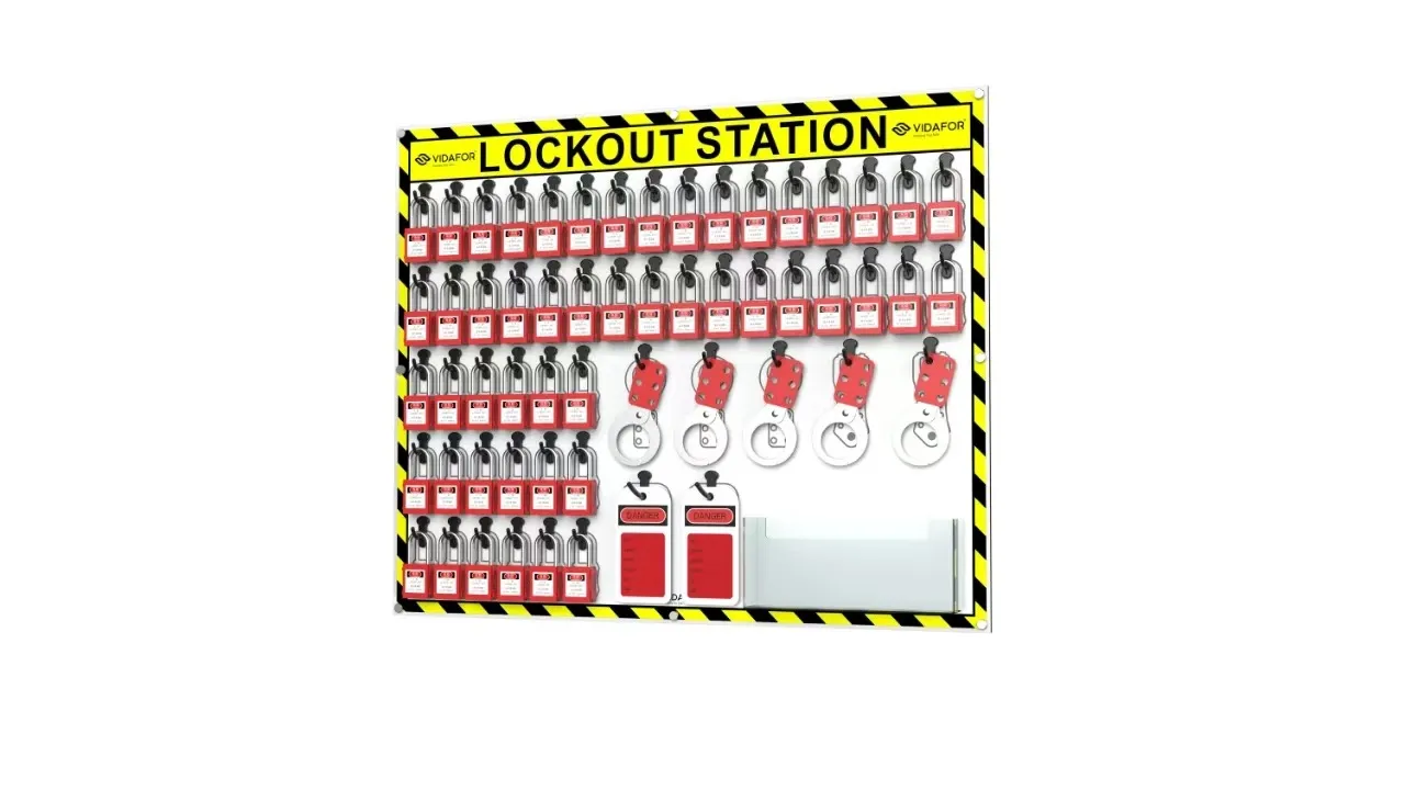 Vidafor LOTOBRD-50 Shadow Board, 50 Hooks - Hard PPC Plastic