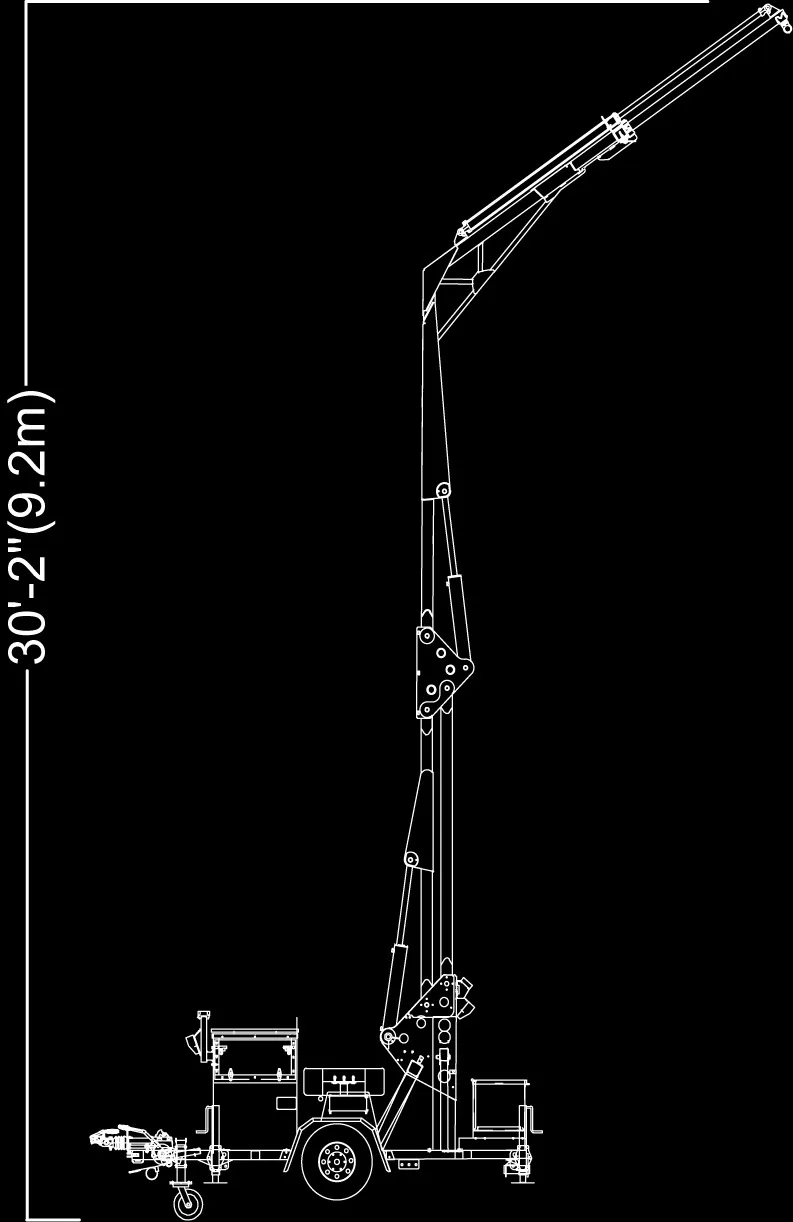 Malta Dynamics X1240 Mobile Grabber Fall Protection System